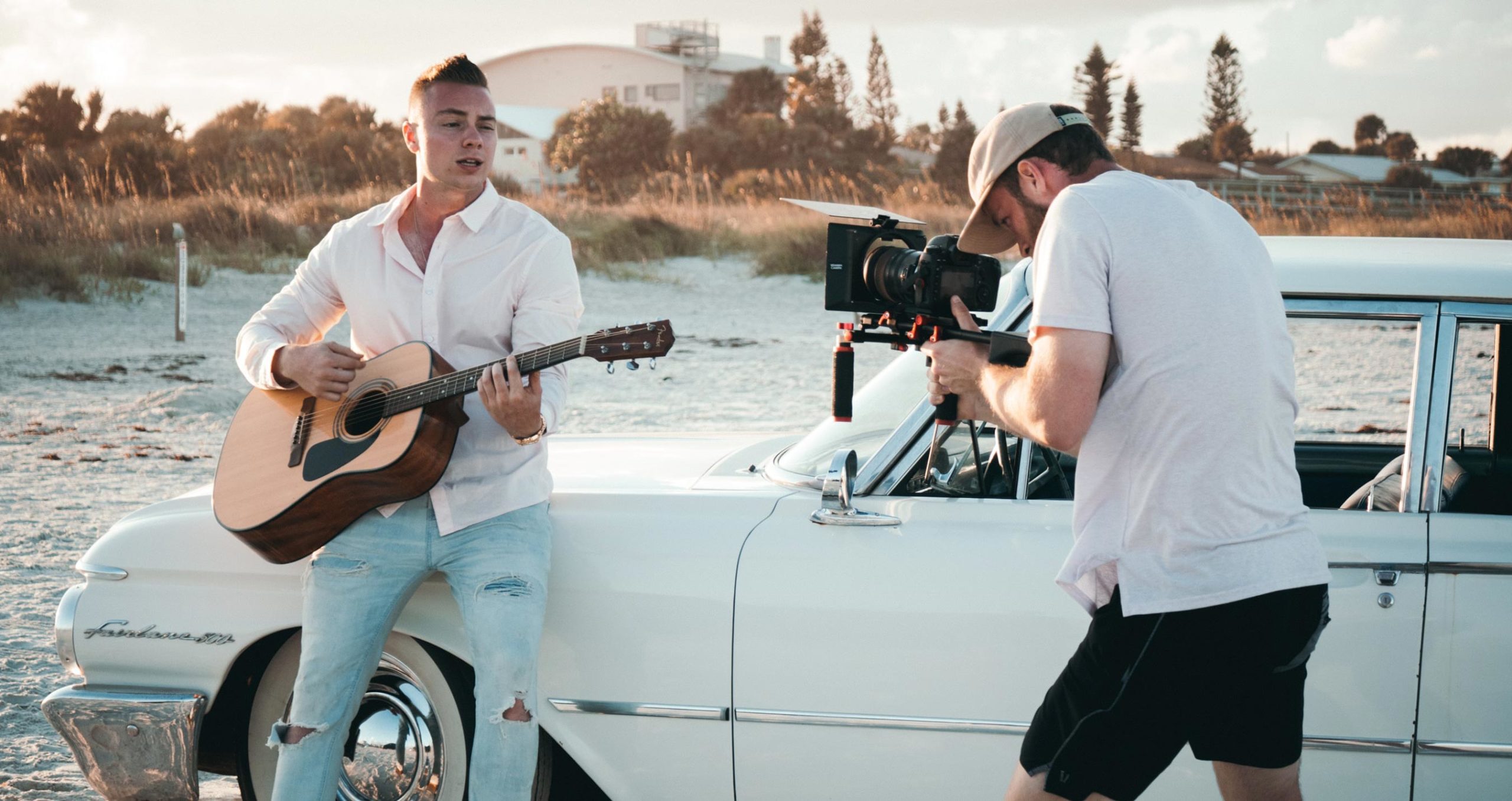 Behind the scene of Purely Blue music video - Design Electro Products